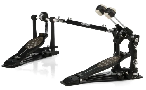 PEARL P-2052C Eliminator Redline Twin Pedal Black Silesian Drum